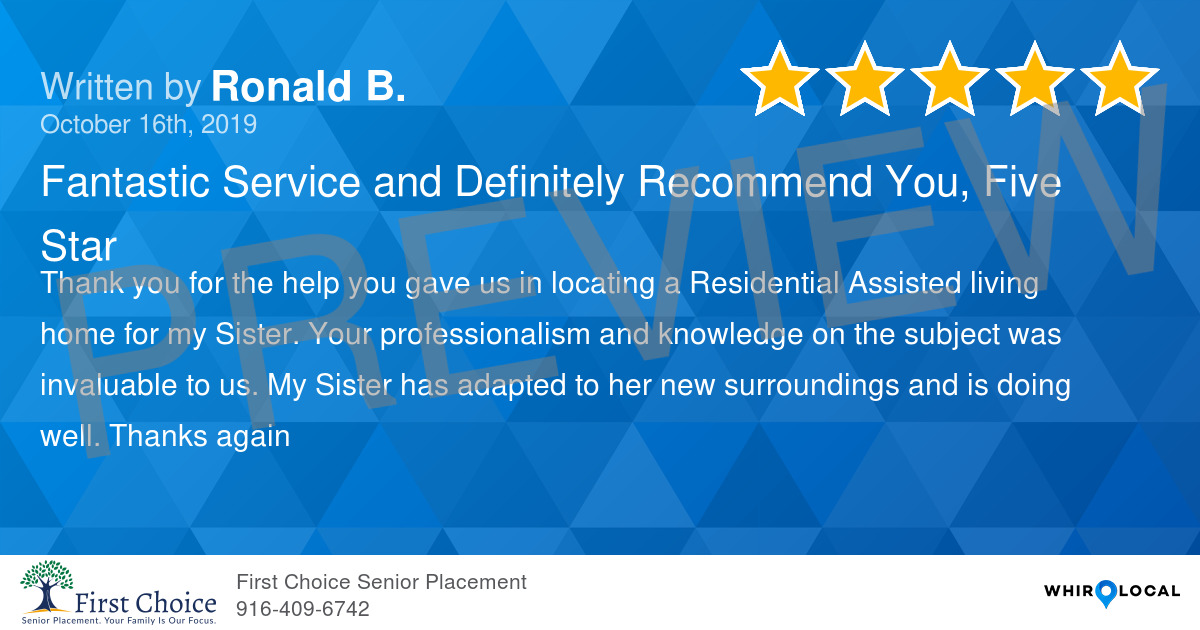 Fantastic Service and Definitely Recommend You, Five Star | First ...